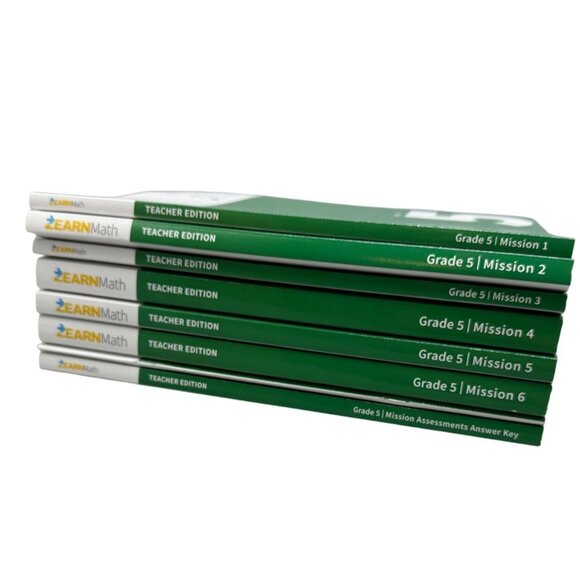 Zearn Math | Other | Zearn Math Grade 5 Teacher Edition Set Missions 6 ...